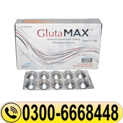 Original Glutamax Whitening Capsule in Pakistan | 03018888752